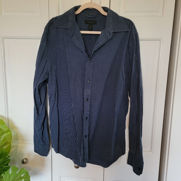 Express | Shirts | Express Design Studio 8s Two Ply Cotton 00 Cotton ...